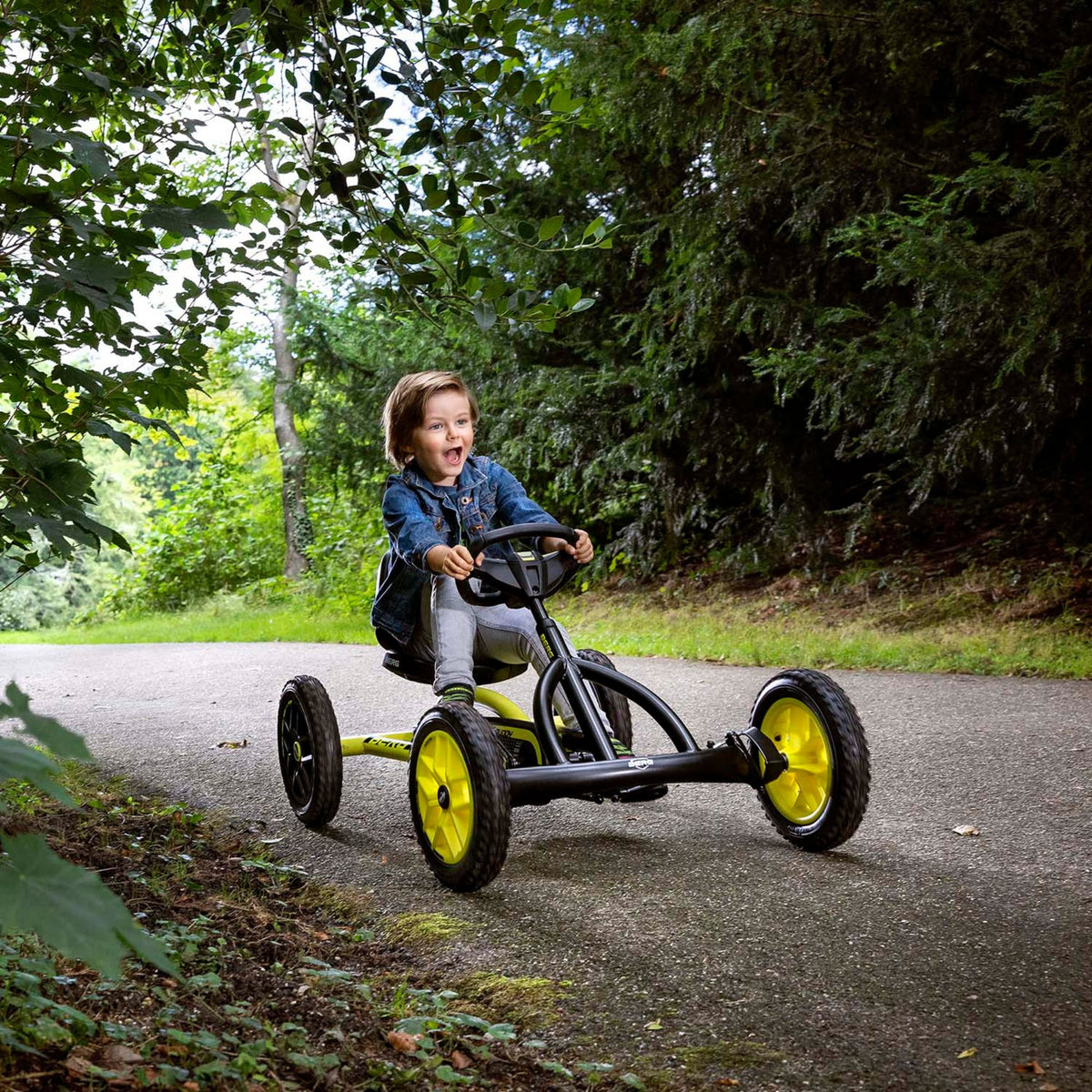 BERG Buddy Cross Go-Kart | Rugged Fun for Kids 3-8 | Little Gliders