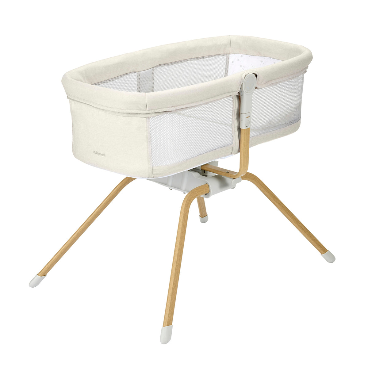 Babymore Gliding Crib - Portable Self-Soothing Cot for Newborns ...