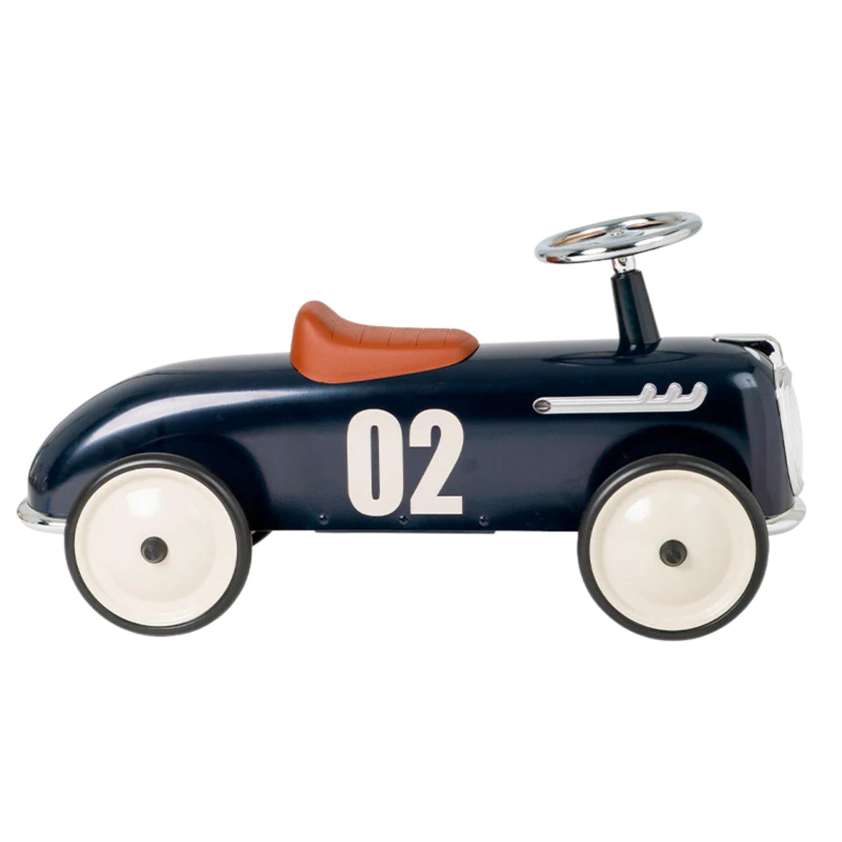 Baghera Roadster Shark Blue Ride-On | Little Gliders Push Car