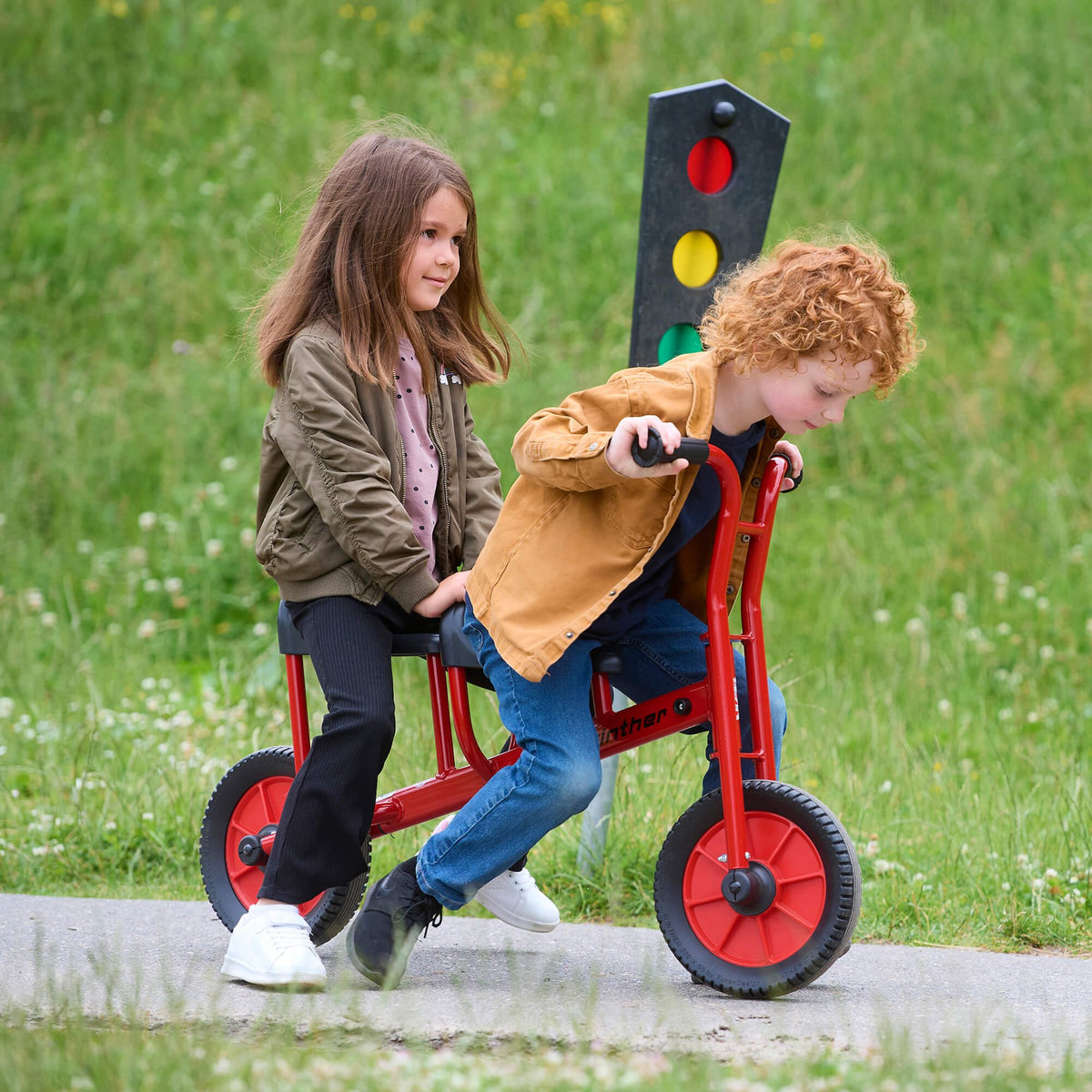 Winther Viking Tandem Bike Runner | Interactive Ride-Ons at Little Gliders